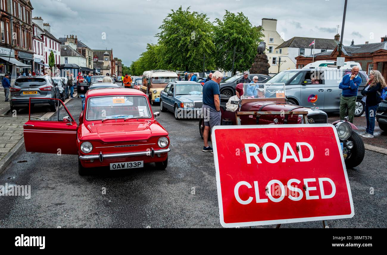 Moffat Classic Car Rally in Moffat, Scotland held on 28th June 2025 ...