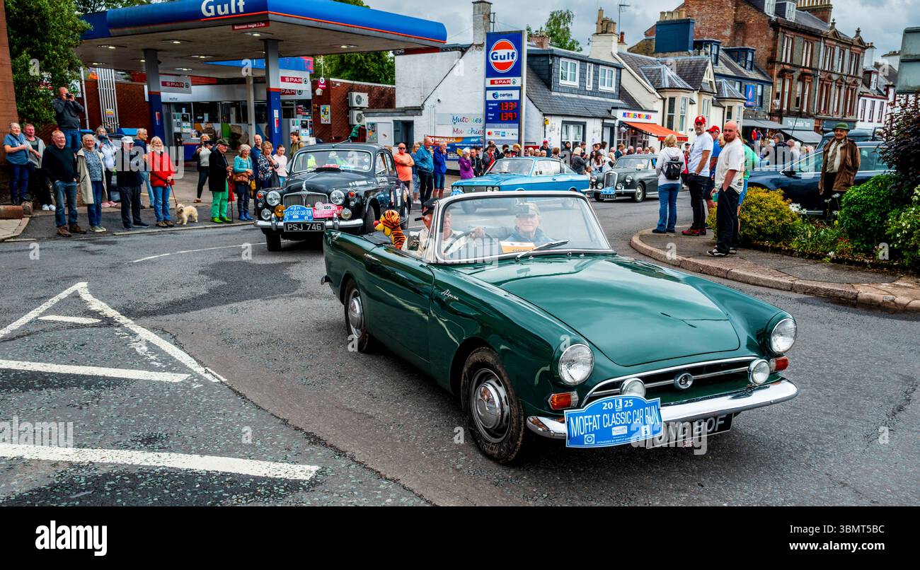 Moffat Classic Car Rally in Moffat, Scotland held on 28th June 2025 ...