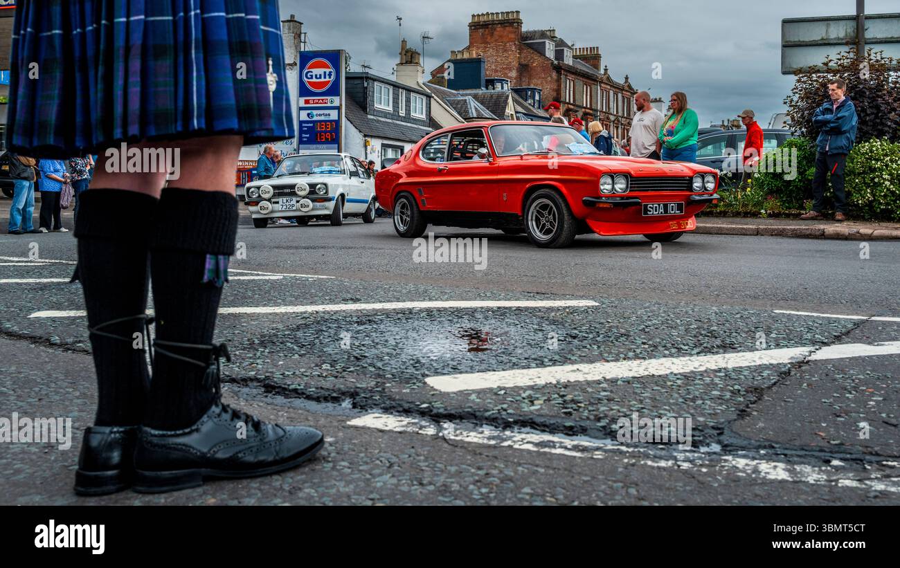 Moffat Classic Car Rally in Moffat, Scotland held on 28th June 2025 ...