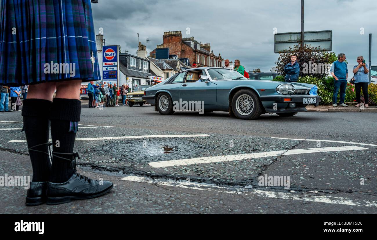 Moffat Classic Car Rally in Moffat, Scotland held on 28th June 2025 ...