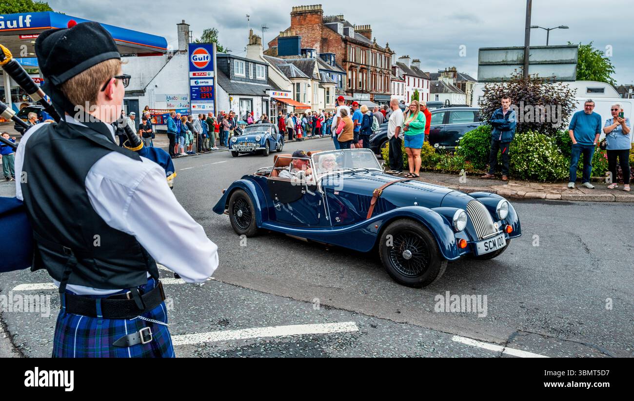 Moffat Classic Car Rally in Moffat, Scotland held on 28th June 2025 ...