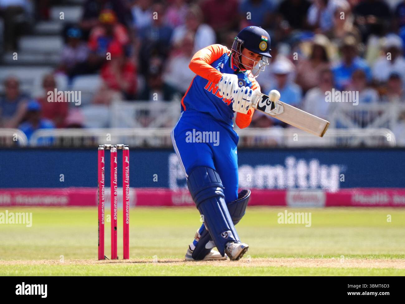 India's Smriti Mandhana batting during the second Women's International ...