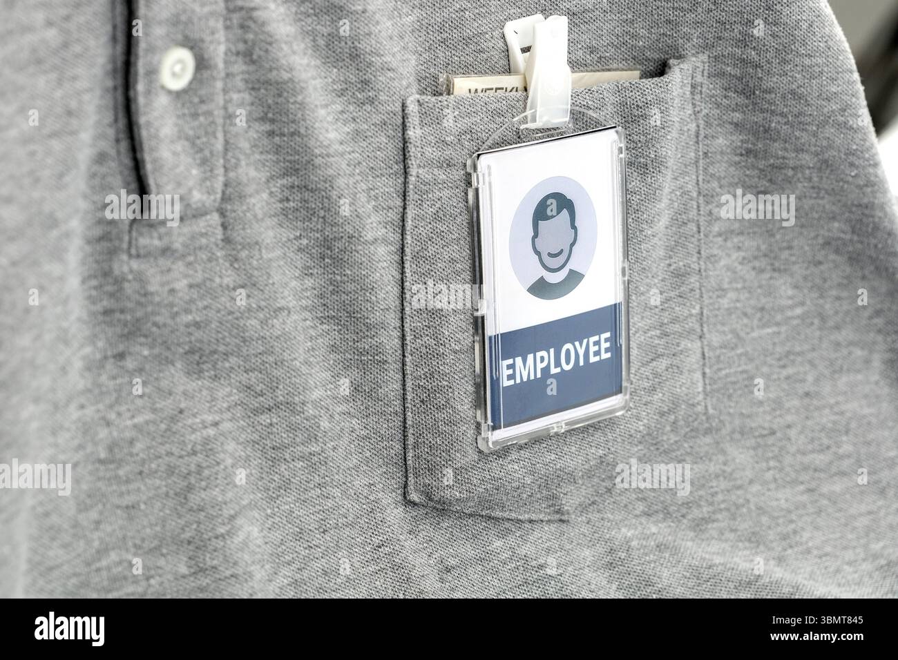 Id badge pocket hi-res stock photography and images - Alamy
