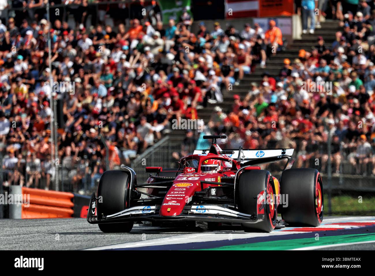 Charles Leclerc (MON) Ferrari SF-25. 28.06.2025. Formula 1 World ...