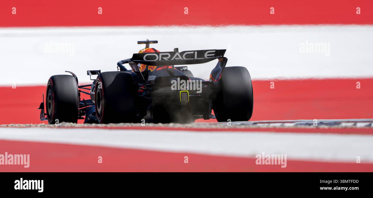 SPIELBERG - Max Verstappen (Red Bull Racing) on the Red Bull Ring race ...