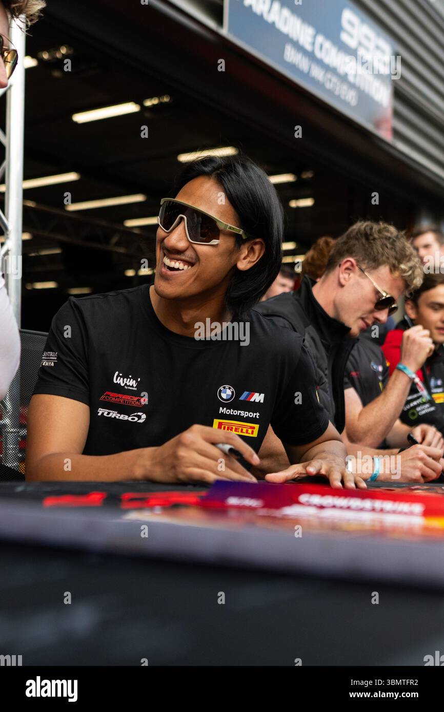 GELAEL Sean (ina), Paradine Competition, BMW M4 GT3 Evo, portrait ...