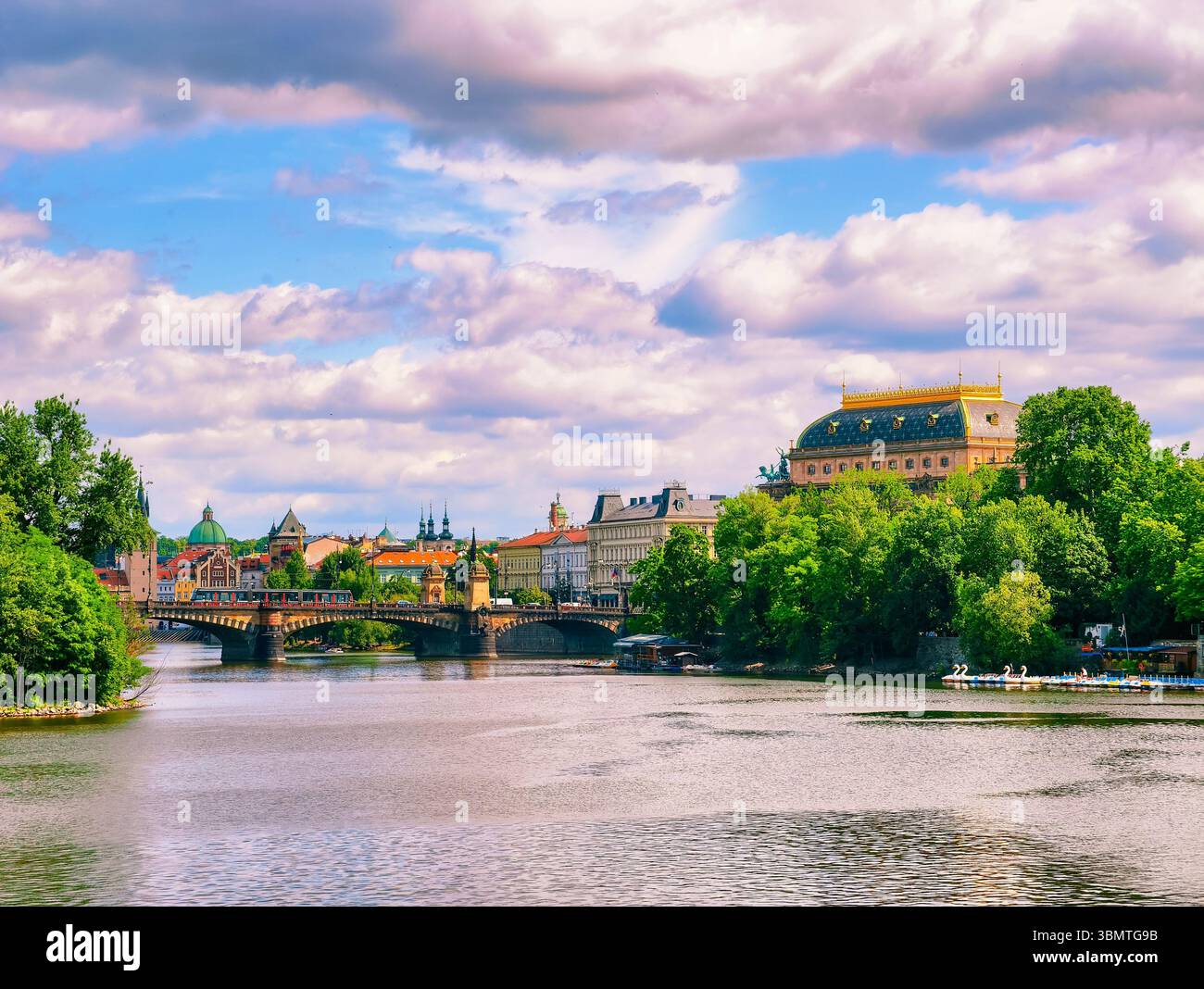 Prague bridges inspiration hi-res stock photography and images - Alamy
