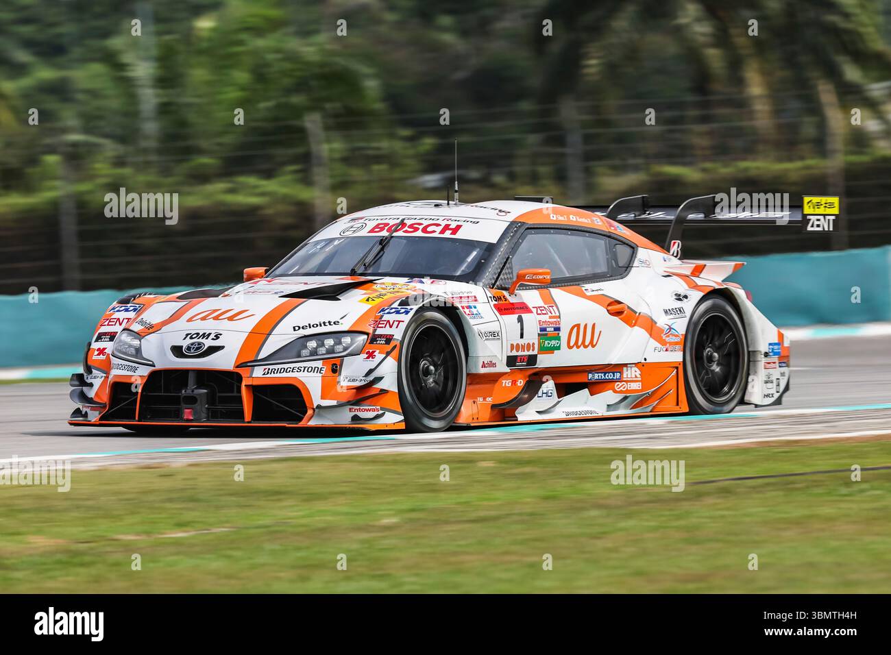 SEPANG, SGR - JUNE 27: #1 au TOM'S GR Supra of Sho Tsuboi and Kenta ...