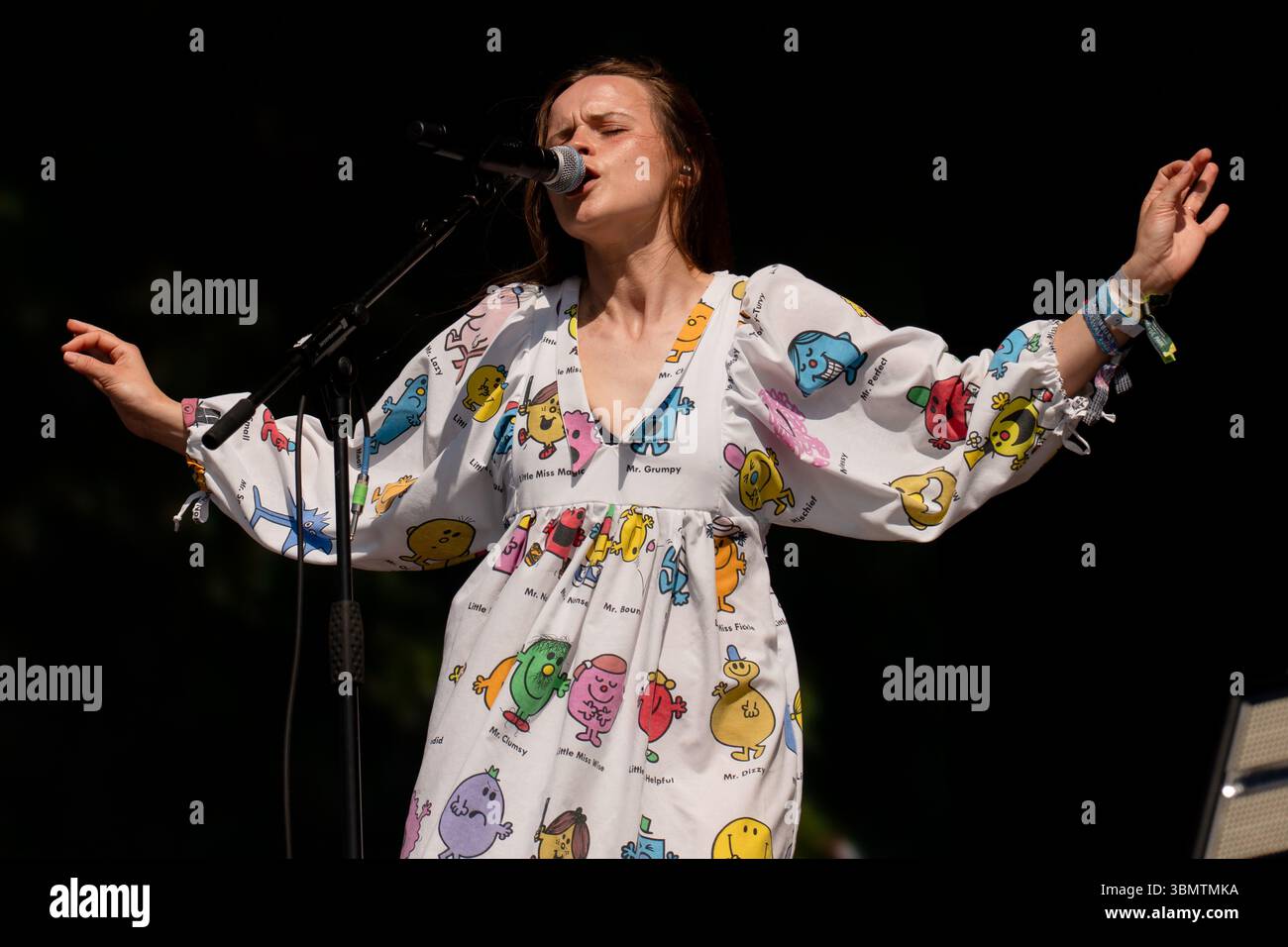 London, UK, 28 June, 2025. BST Hyde Park. Pictured left to right ...