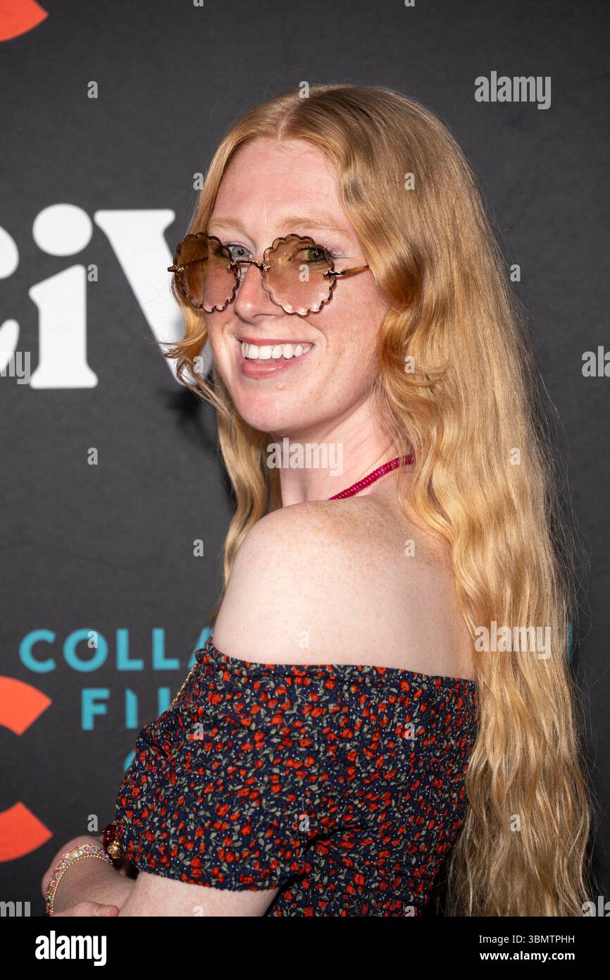 Los Angeles, USA. 27th June, 2025. Actress Sarah Elizabeth Mitchell ...