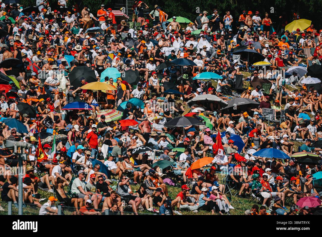 spectators, fans during the Formula 1 MSC Cruises Austrian Grand Prix ...