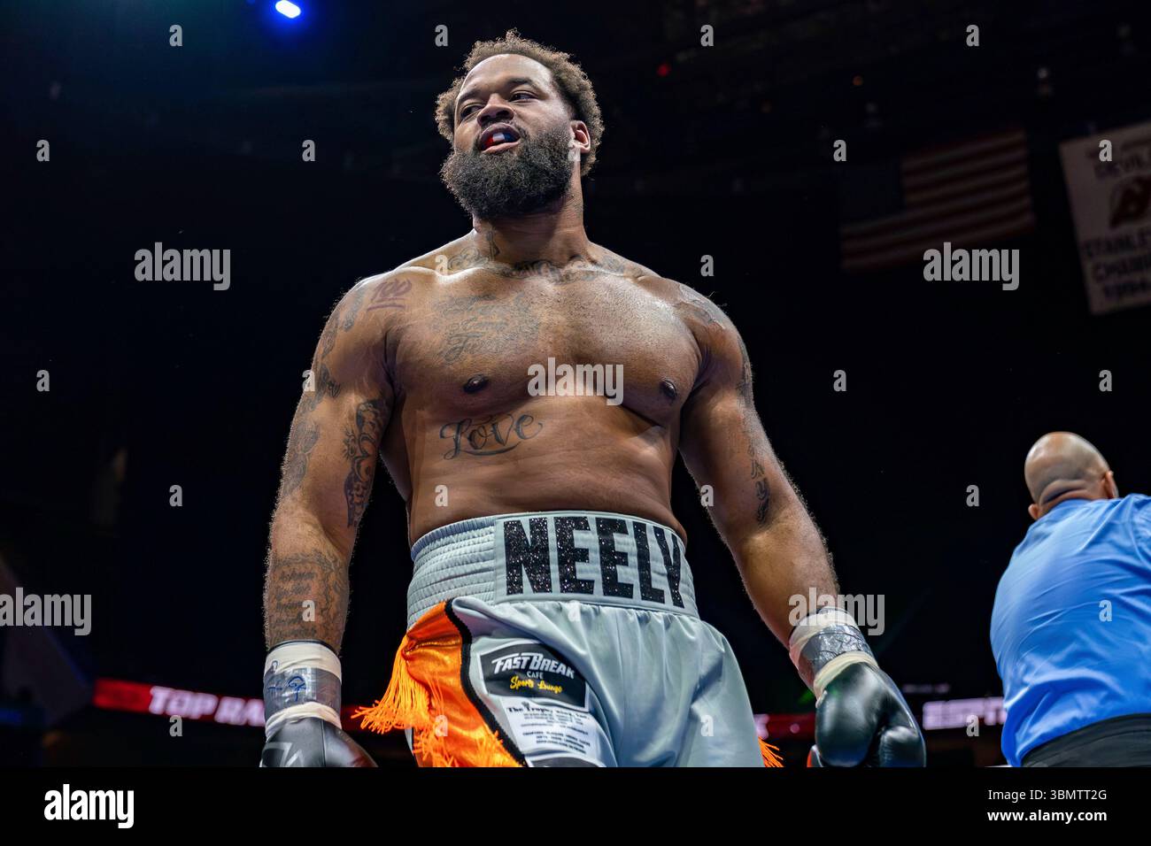 June 14, 2025, Newark, New Jersey, USA: NORMAN NEELY celebrates after ...