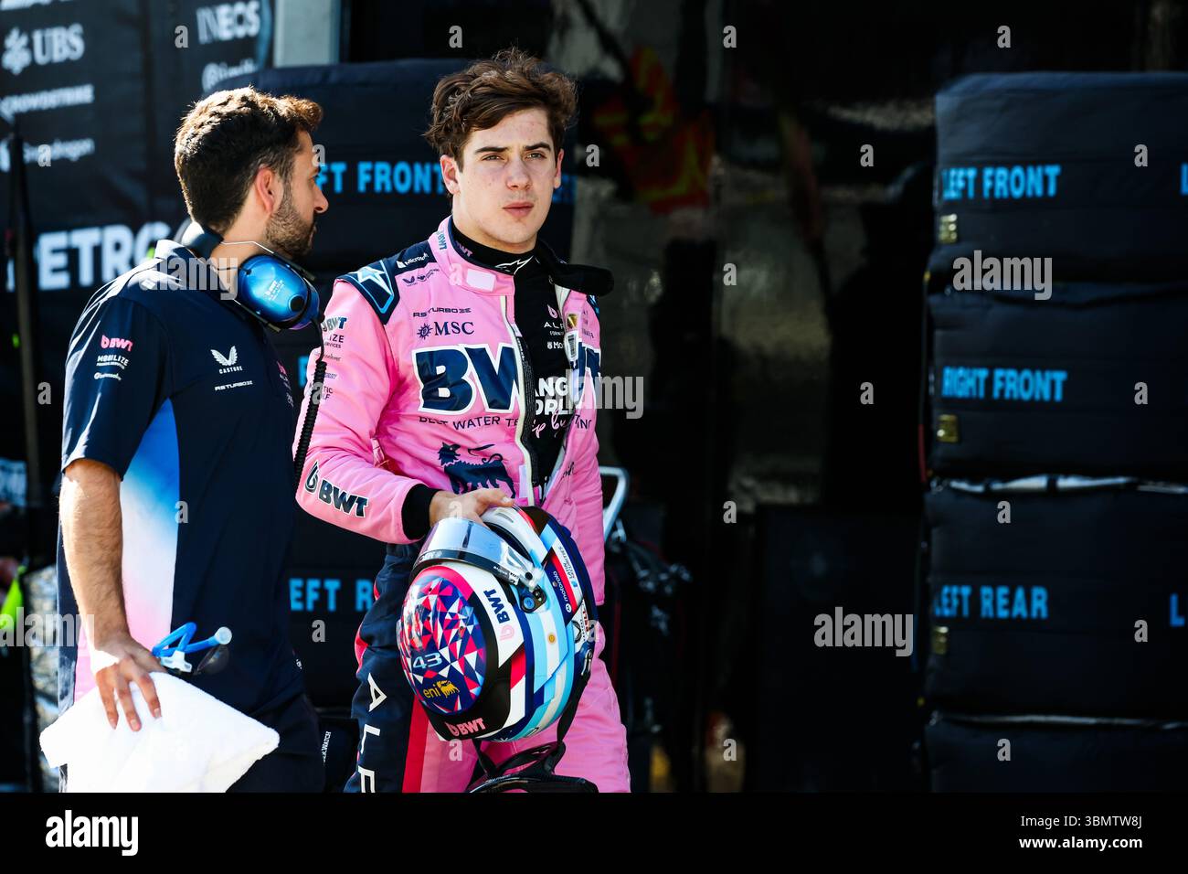 COLAPINTO Franco (arg), Alpine F1 Team A525, portrait during the ...