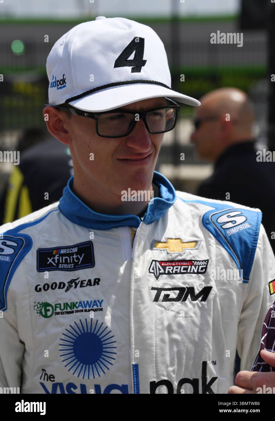 ATLANTA, GA - JUNE 27: Parker Retzlaff (#4 Alpha Prime Racing QuixRx ...