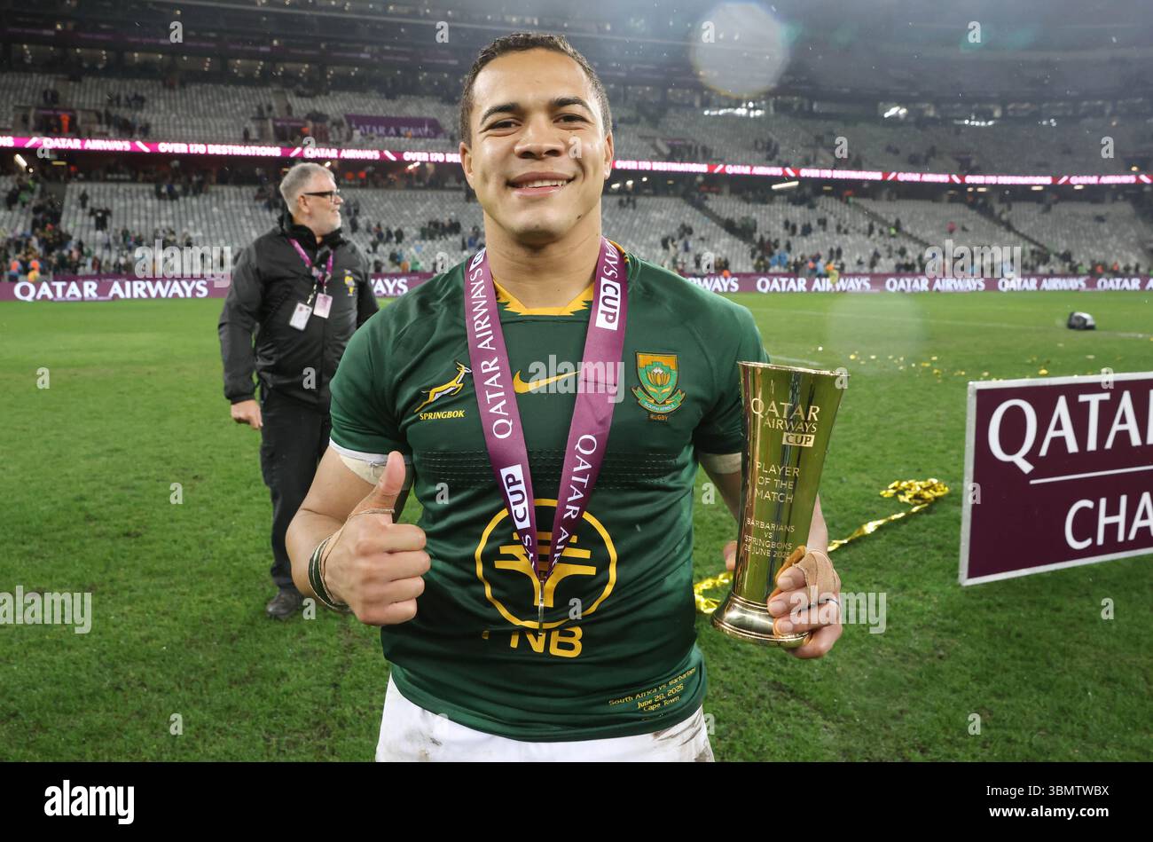 June 28, 2025, Cape Town, Western Cape, South Africa: Springbok CHESLIN ...