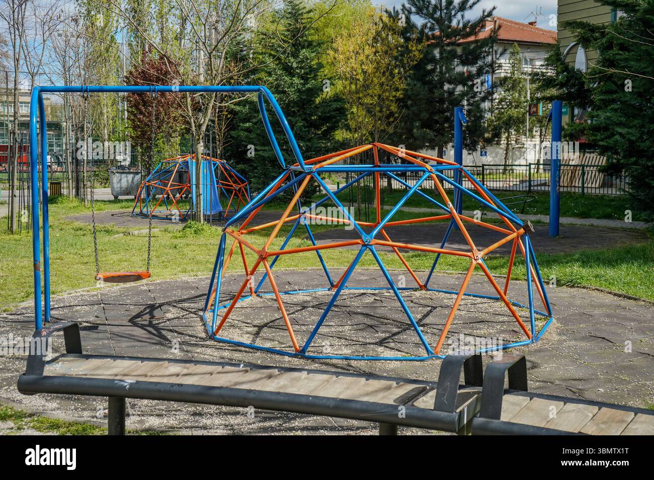 Child playground visible serene hi-res stock photography and images - Alamy