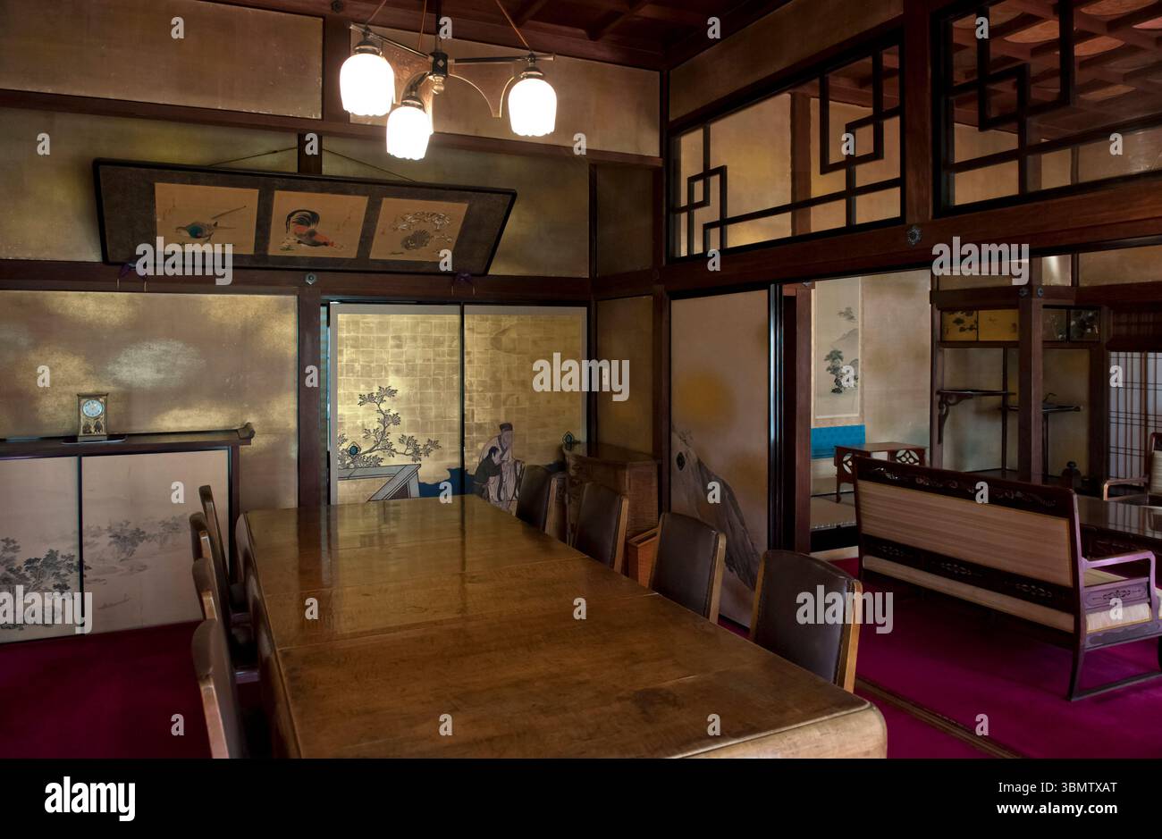 Edo-Tokyo Open Air Museum: Mitsui Hachirouemon residence circa 1952 ...