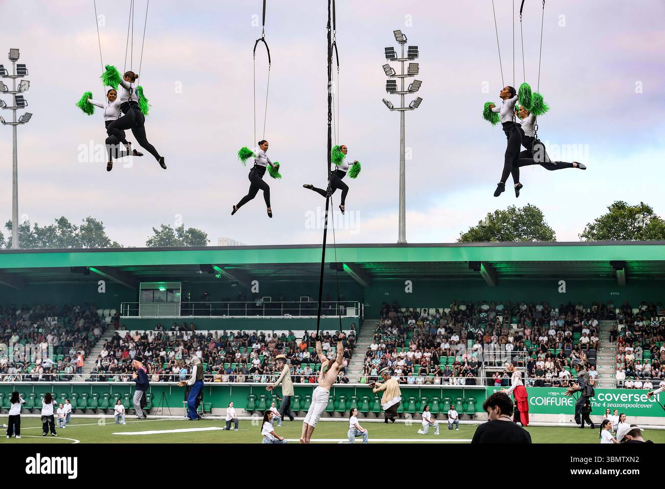 La Louviere, Belgium. 28th June, 2025. this picture shows A show as ...