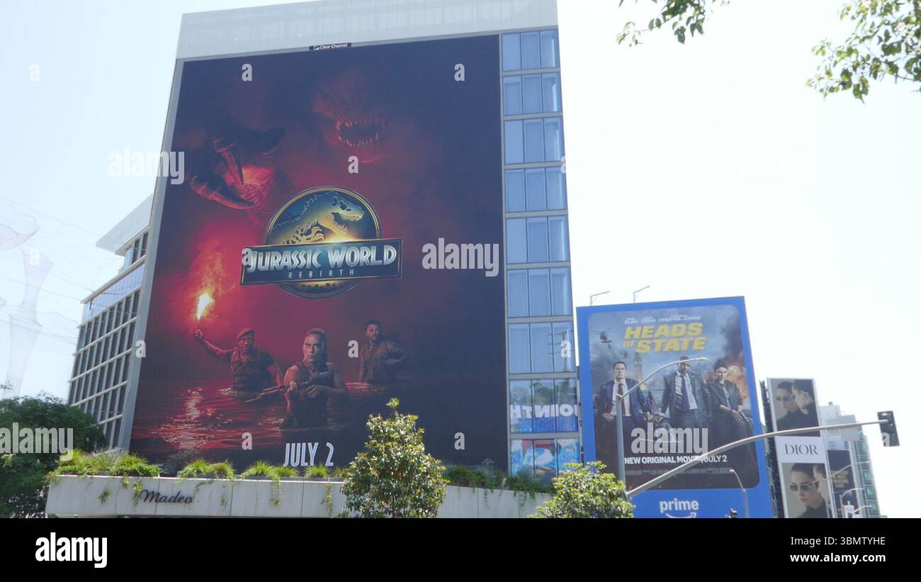 Los Angeles, California, USA 25th June 2025 Jurassic World Rebirth ...