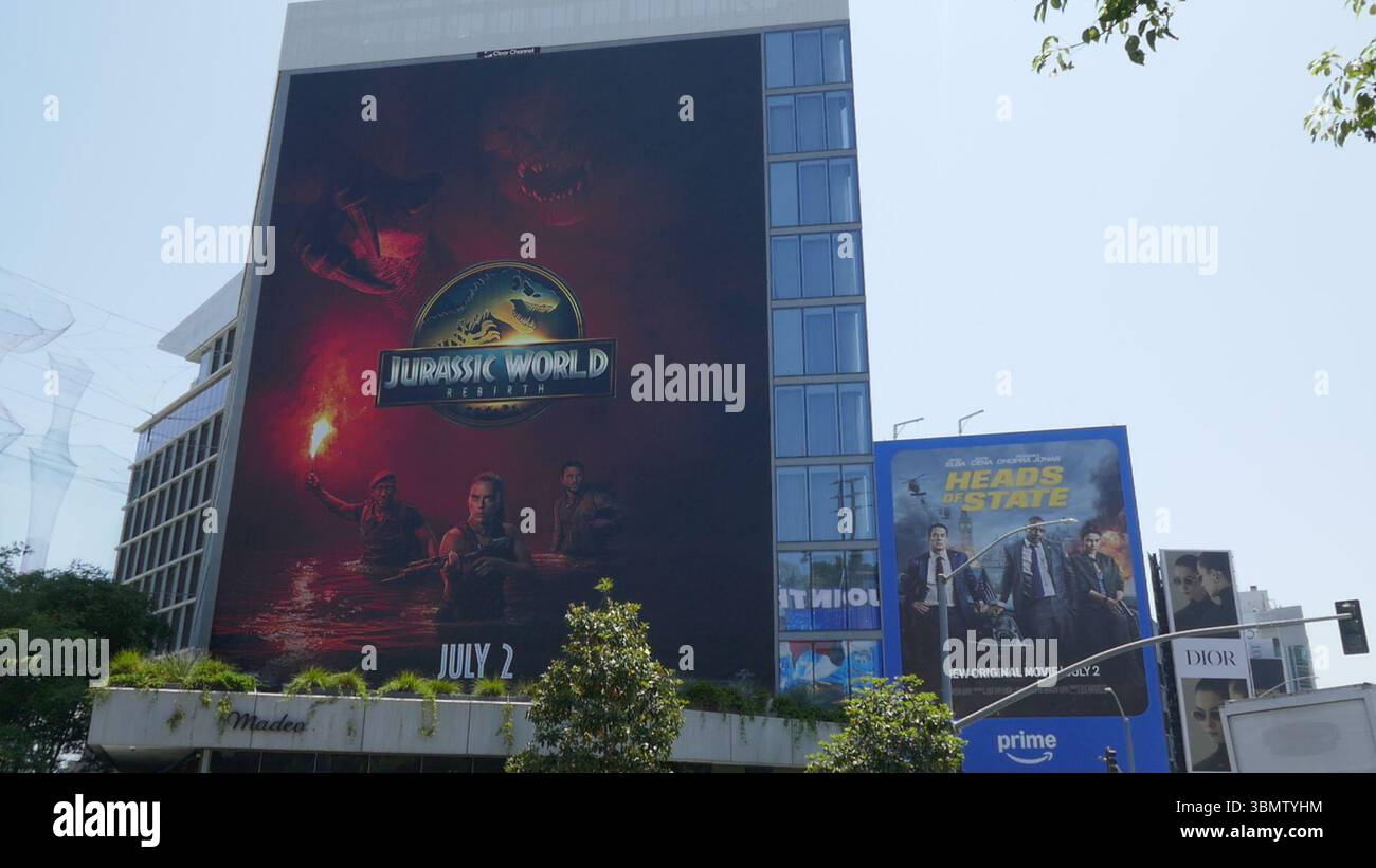 Los Angeles, California, USA 25th June 2025 Jurassic World Rebirth ...
