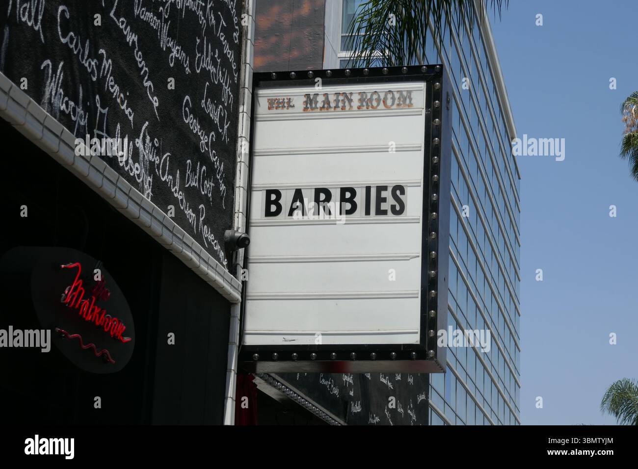 Los Angeles, California, USA 25th June 2025 Barbies Marquee Billboard ...