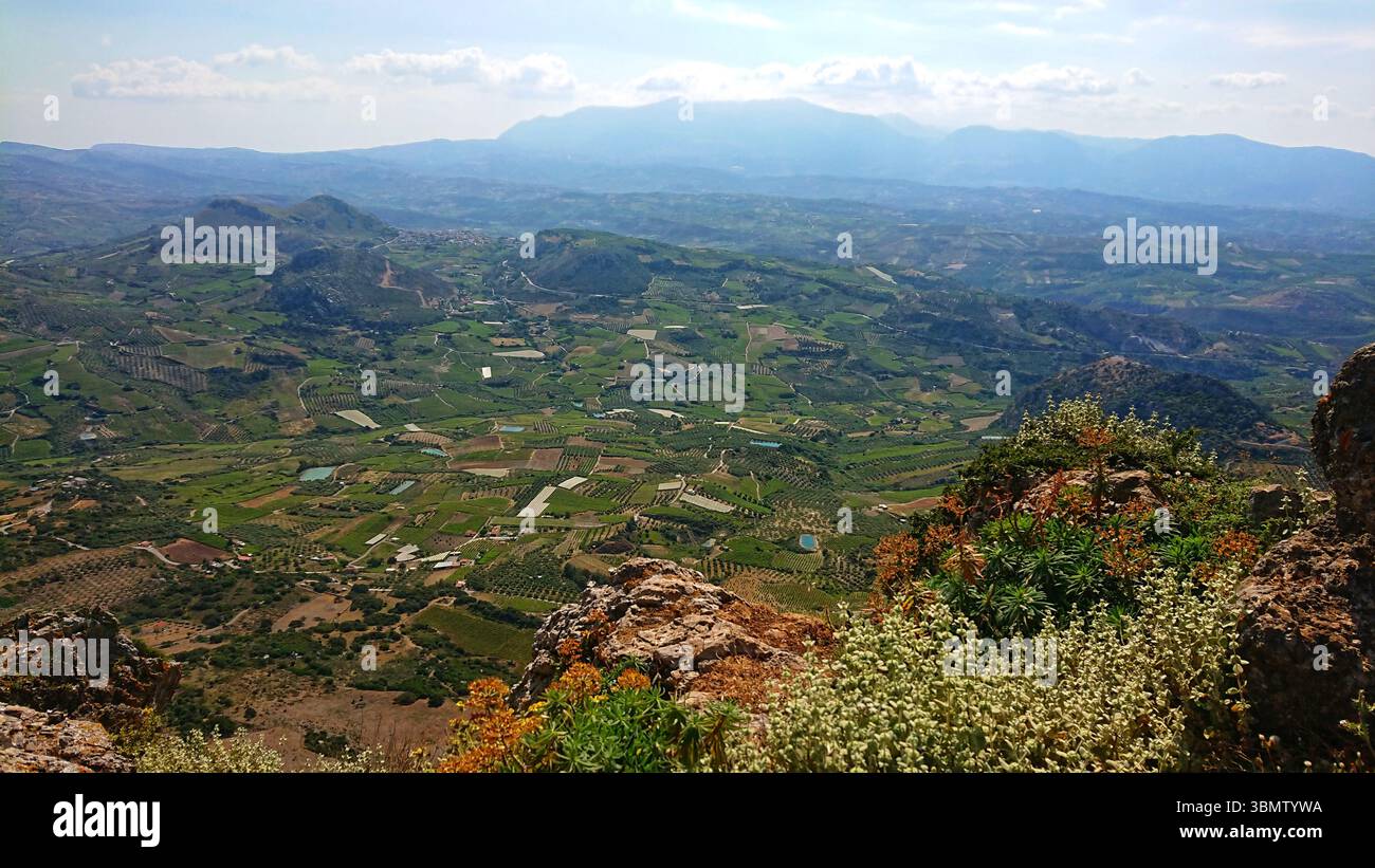 Aerial panoramic view rural landscape hi-res stock photography and ...