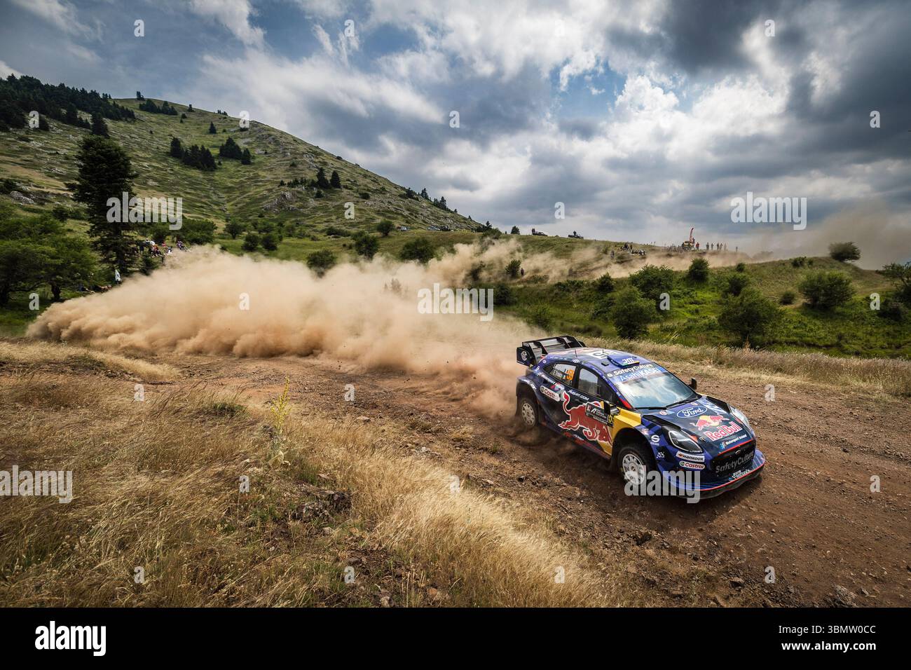 55 Joshua MCERLEAN, Eoin TREACY, Ford Puma Rally1, action during the ...