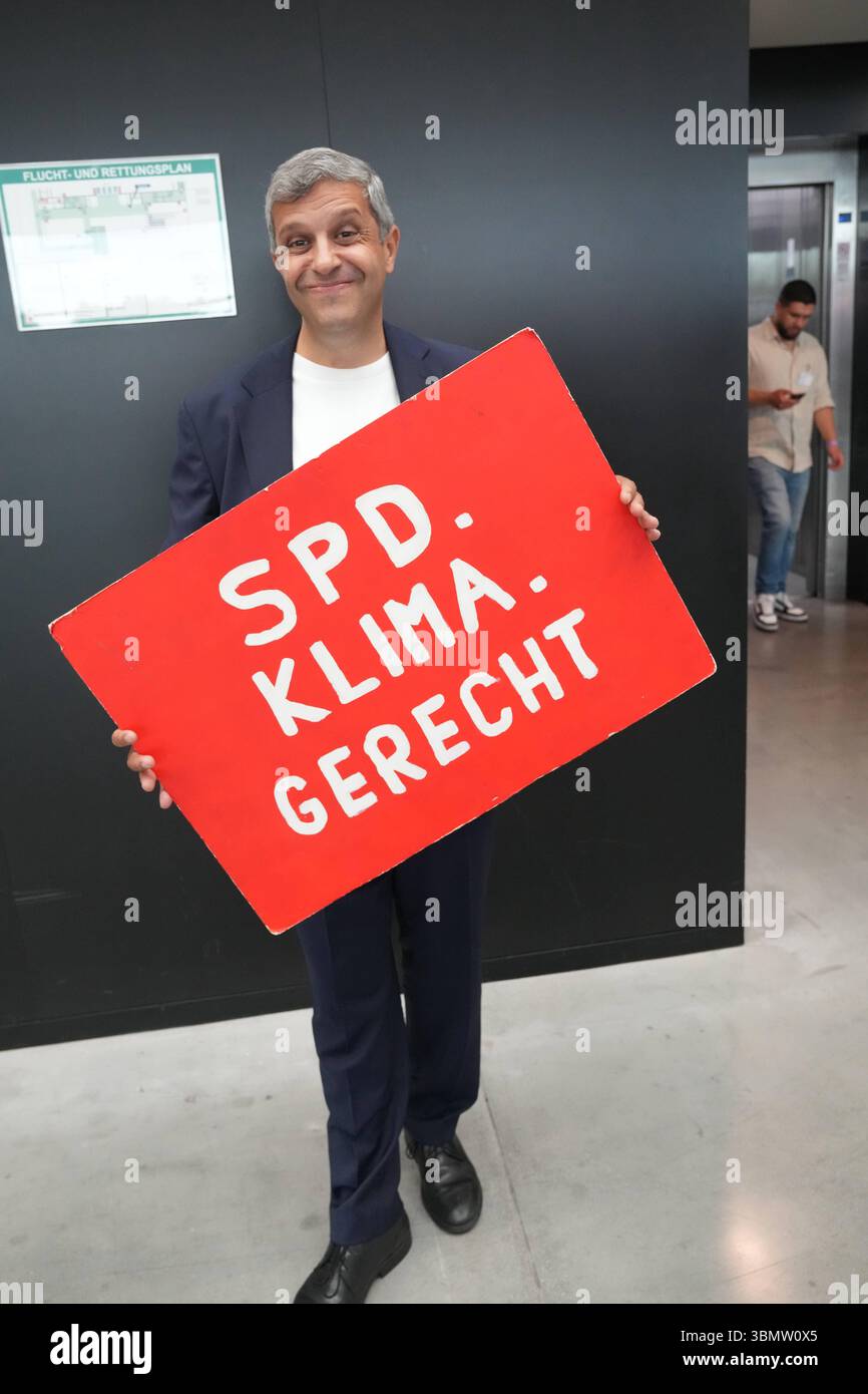 SPD Parteitag GER, Berlin, 20250628, SPD Parteitag in Berlin , Raed ...
