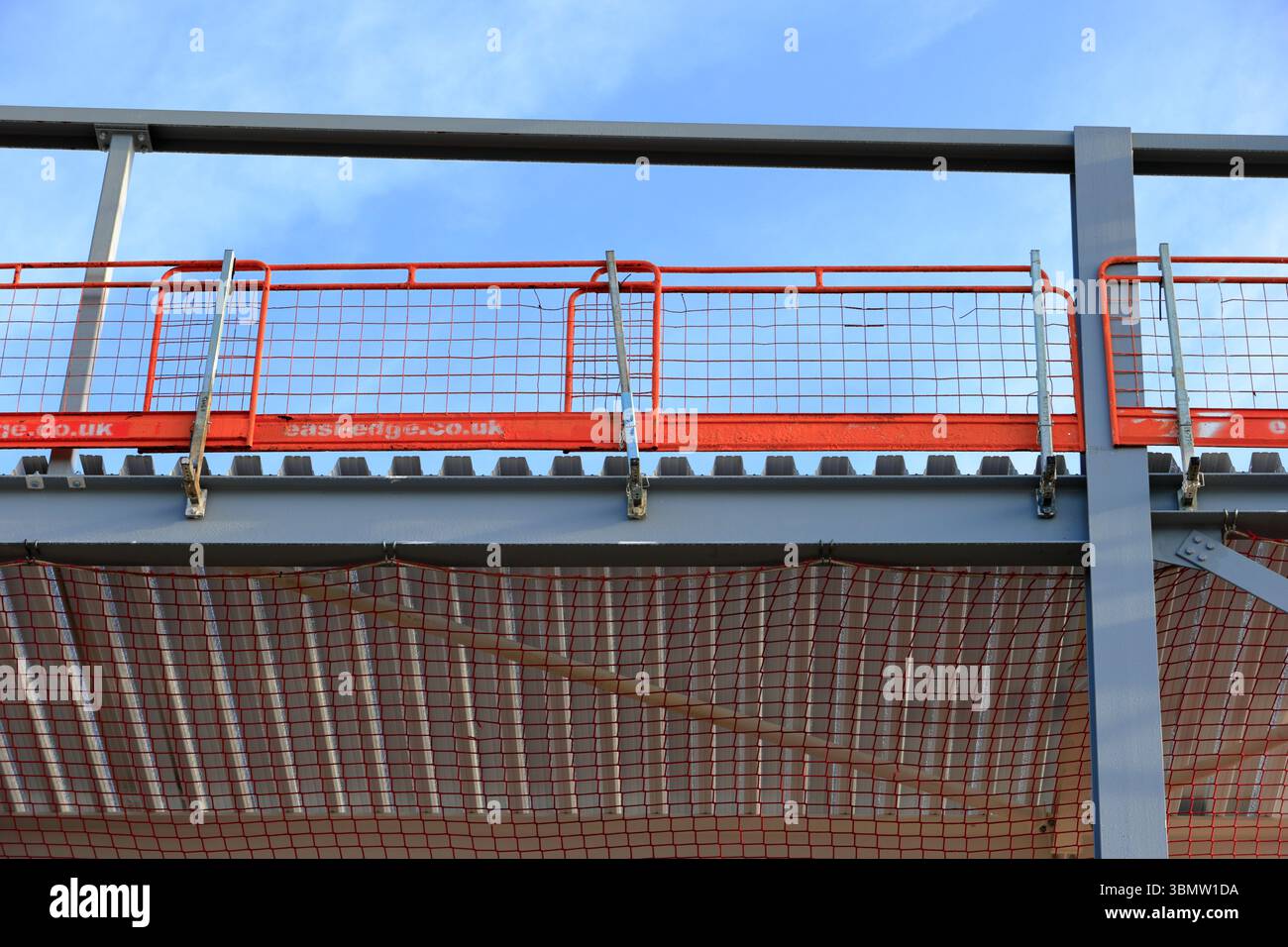 Steel skeleton frame steelwork at radcliffe hub development site in ...