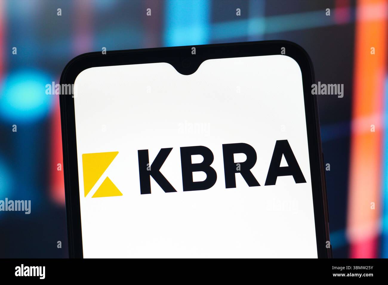 June 28, 2025, Canada: In this photo illustration, the KBRA (Kroll Bond ...