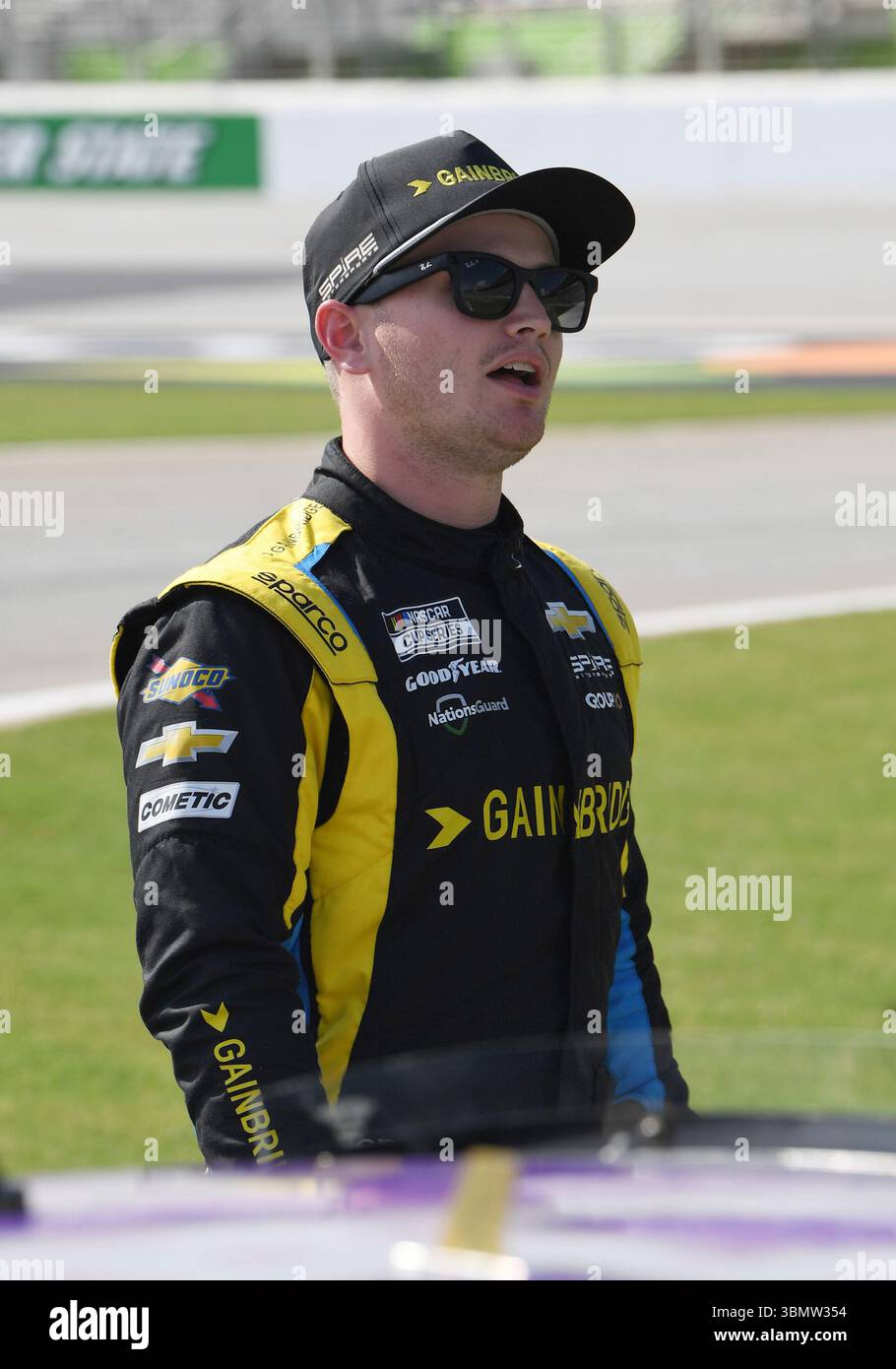 ATLANTA, GA - JUNE 27: Justin Haley (#7 Spire Motorsports Gainbridge ...