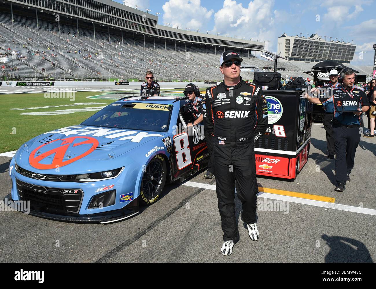 ATLANTA, GA - JUNE 27: Kyle Busch (#8 Richard Childress Racing SENIX ...