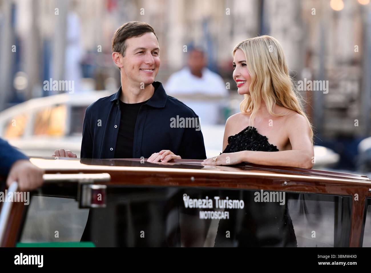 Ivanka Trump, right, and Jared Kushner leave a hotel during ...