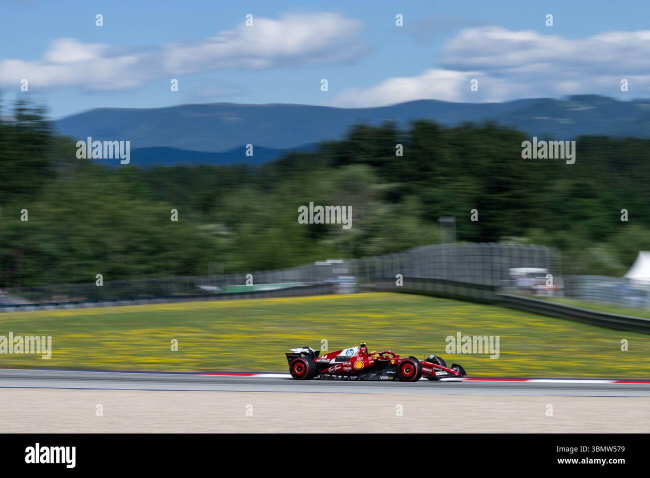 Lewis Hamilton (Scuderia Ferrari HP, Großbritannien, #44) im SF-25, AUT ...