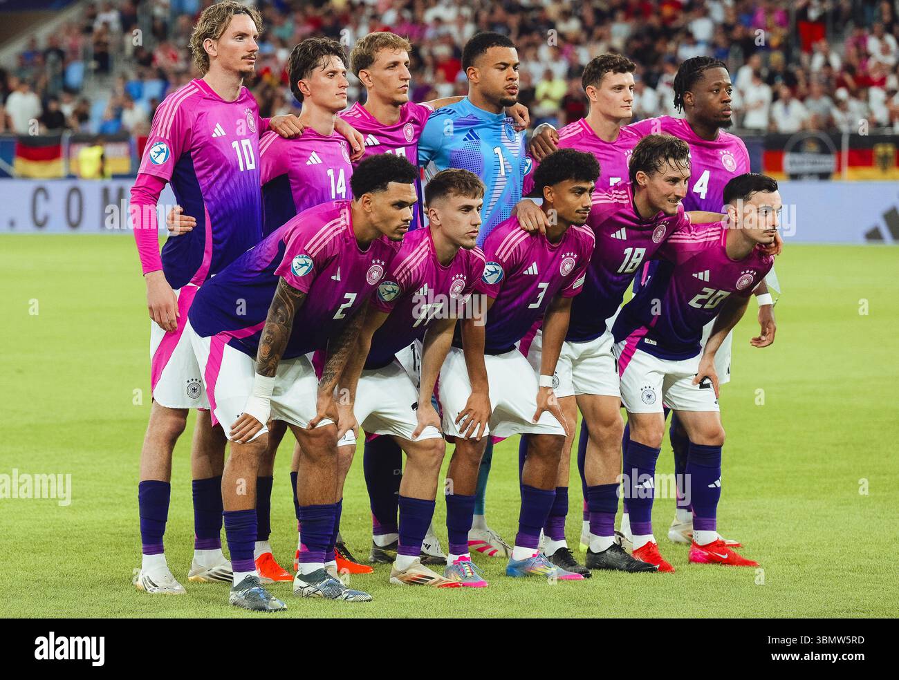 28 June 2025, Slovakia, Bratislava: Soccer, U21 Men: European Championship, England - Germany ...