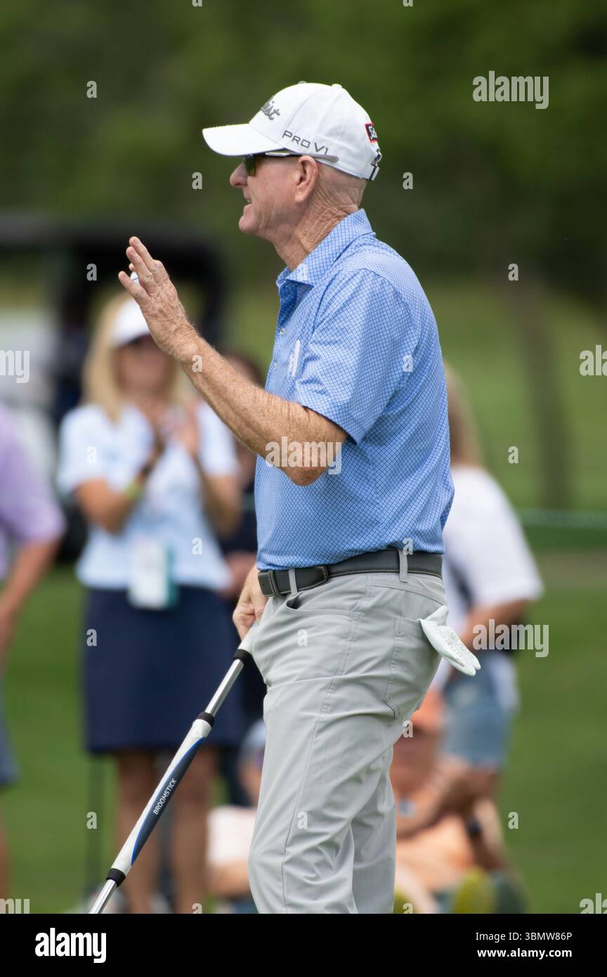 Colorado Springs, Colorado, USA. 28th June, 2025. US Senior Open Round ...