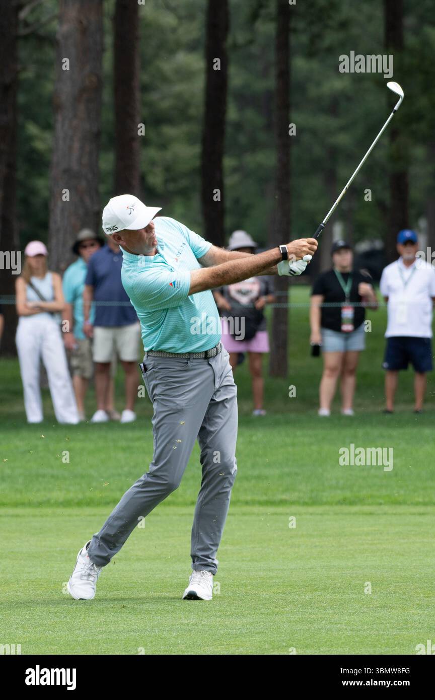Colorado Springs, Colorado, USA 28 June 2025, US Senior Open Round 3 ...