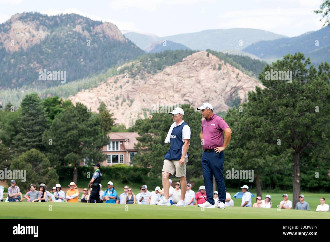 Colorado Springs, Colorado, USA. 28th June, 2025. US Senior Open Round ...
