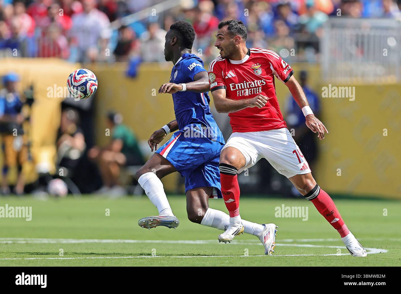 28th June 2025; Charlotte, NC, USA; Vangelis Pavlidis of SL Benfica ...