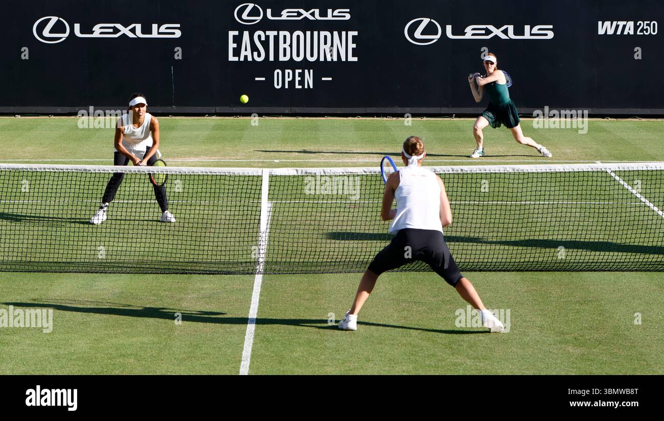28th June 2025; Devonshire Park, Eastbourne, East Sussex, England ...