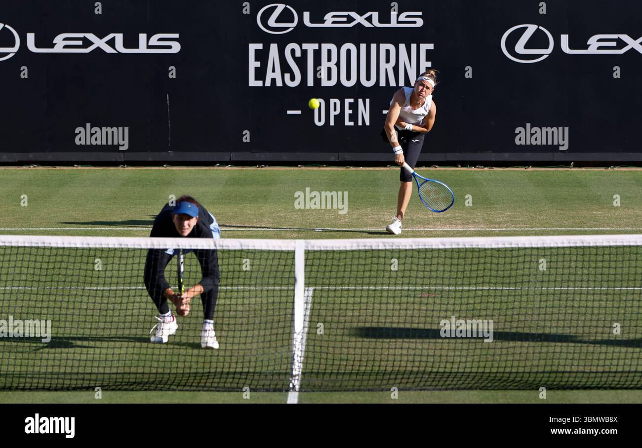 28th June 2025; Devonshire Park, Eastbourne, East Sussex, England ...