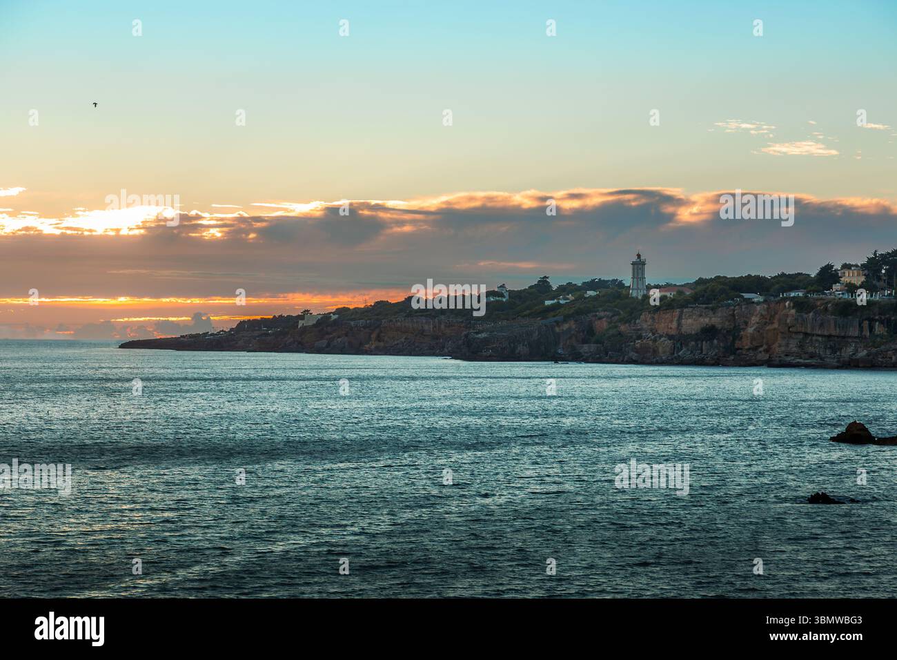 Portugal atlantic coast cascais sunset hi-res stock photography and ...