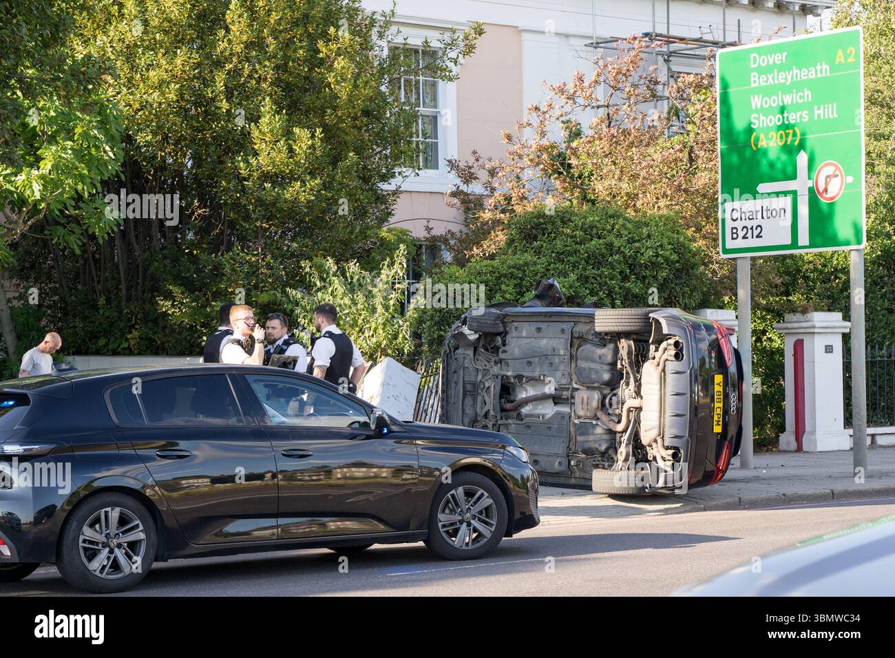 London Blackheath, UK – 28th June 2025:Police Respond to Traffic ...