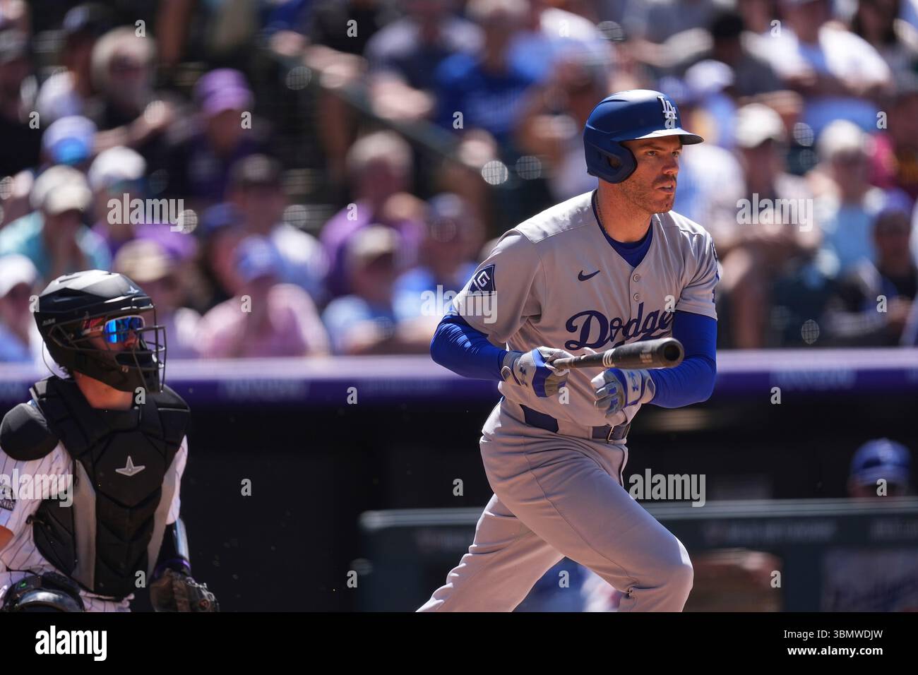 Los Angeles Dodgers first baseman Freddie Freeman (5) in the eighth ...