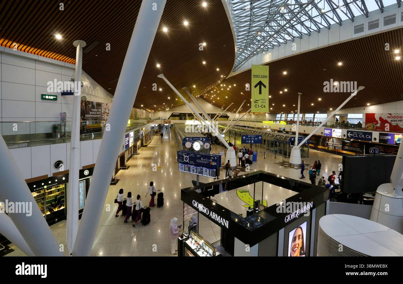 Kuala Lumpur, Malaysia - December 6, 2022: Aerial view of KLIA ...
