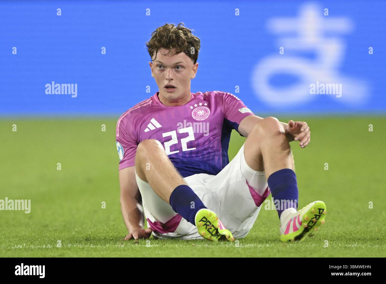 BRATISLAVA - Paul Wanner of Germany U21 reacts after losing 3-2 at the ...