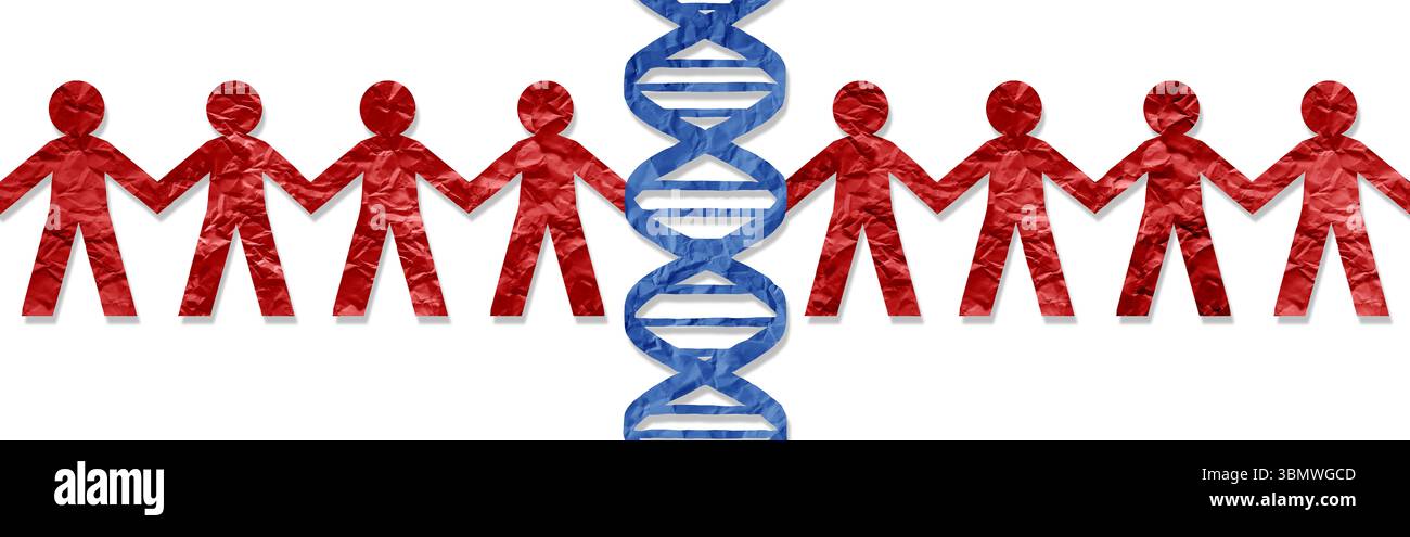 Human Cloning Concept and DNA editing technology featuring CRISPR ...