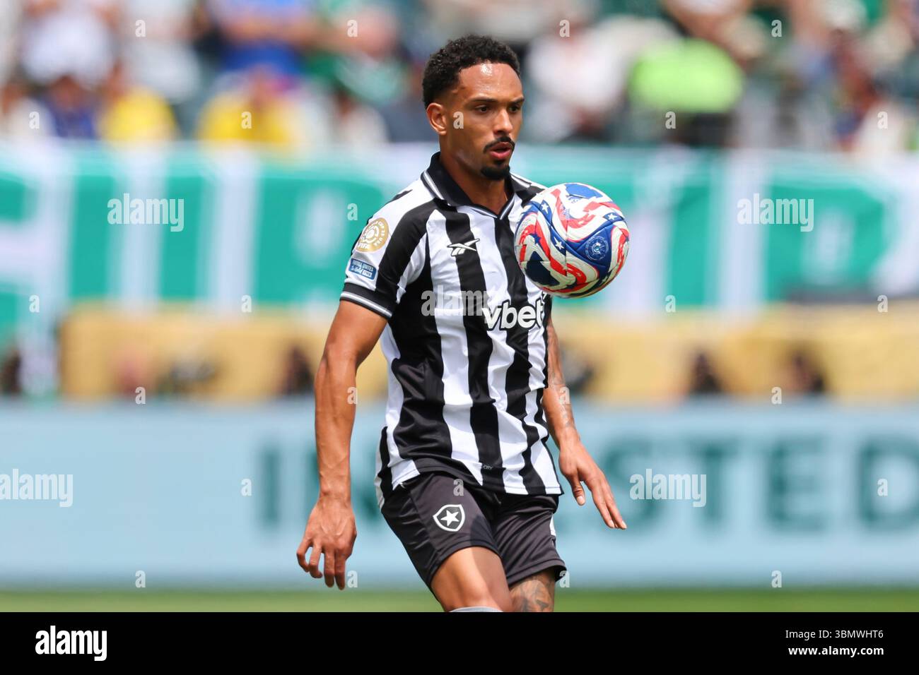 PHILADELPHIA, PA - JUNE 28: Vitinho #2 of Botafogo controls the ball ...
