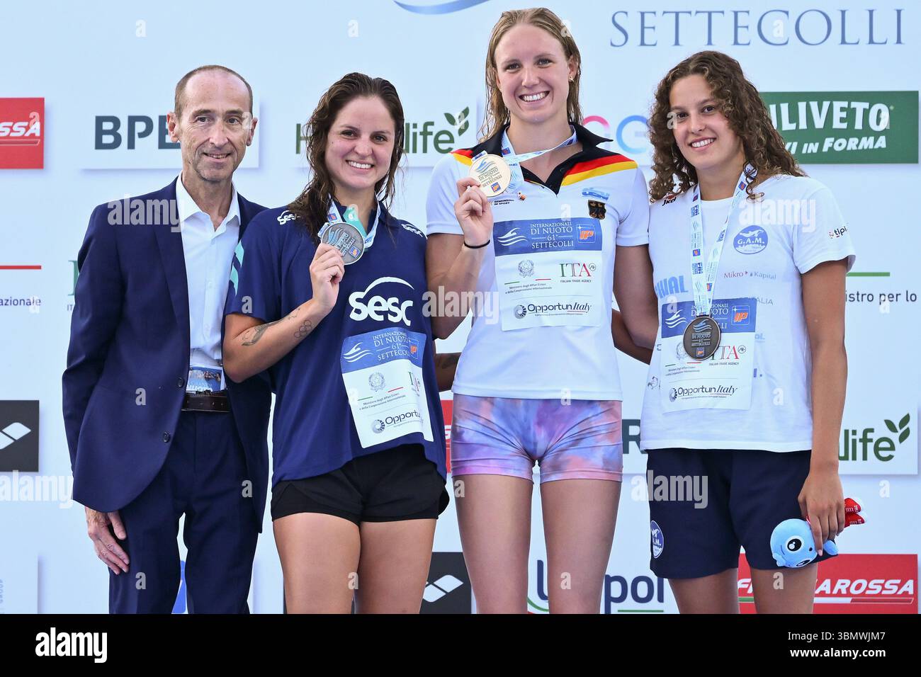 Rome, Italy. 28th June 2025. HEITMANN Maria Paula (BRA) , GOSE Isabel ...