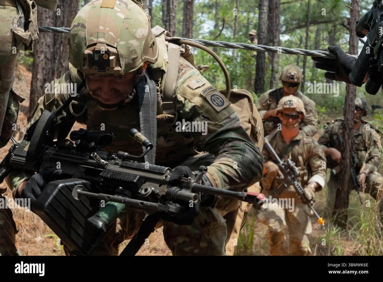 North Carolina, USA. 24th June, 2025. A Paratrooper assigned to 2nd ...